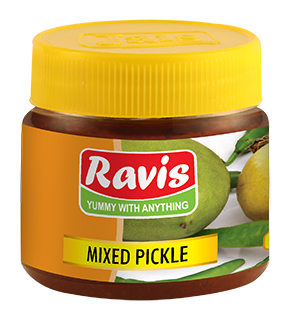 Ravis Pickles – -A product of Rajam Condiments